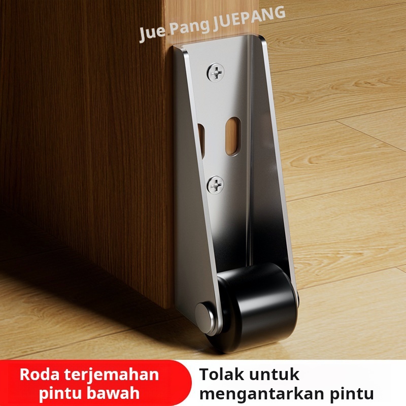 Jual Meja lipat baru 1 inci nilon roda hitam kecil roda katrol bergulir ...