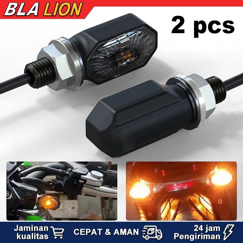 Jual Lampu Sein Variasi Kecil universal semua motor Lampu Sen LED Sisi ...