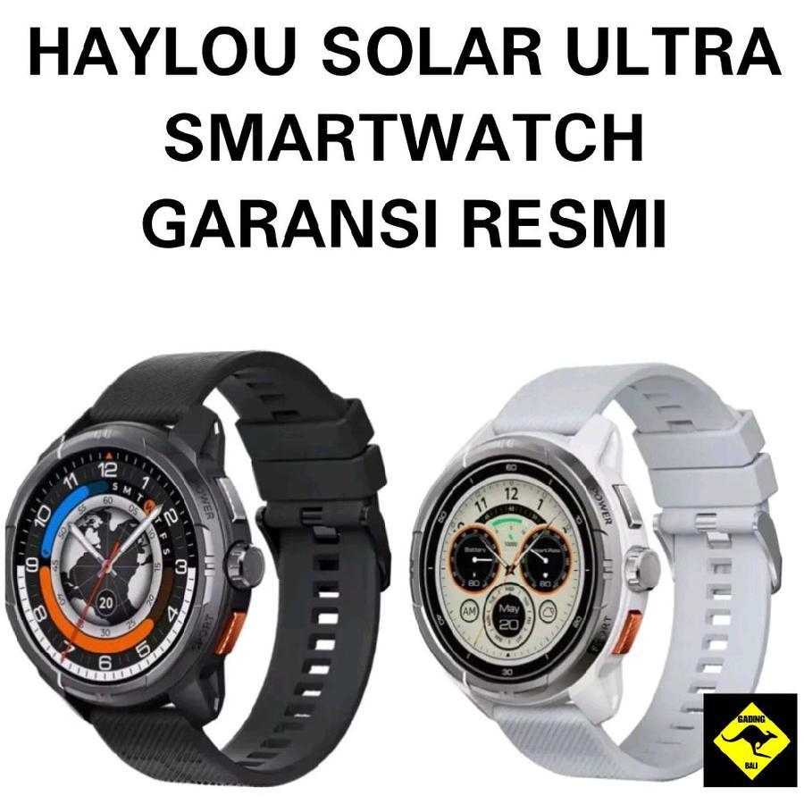 Jual Haylou Solar Ultra SmartWatch 1.6" Amoled HD BTCALL GPS BUILT IN ...