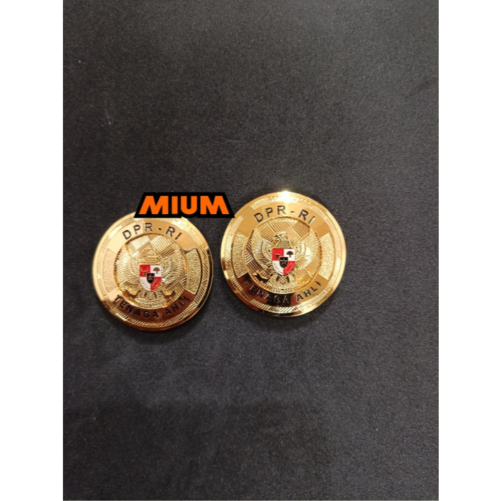 Jual Pin DPR-RI TENAGA AHLI, Dobel, lapis emas, custom, istimewa, keren ...