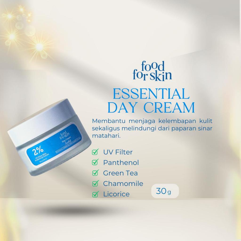 Jual Lenka - Food for Skin Essential Day Cream 30g - Krim Pagi untuk ...