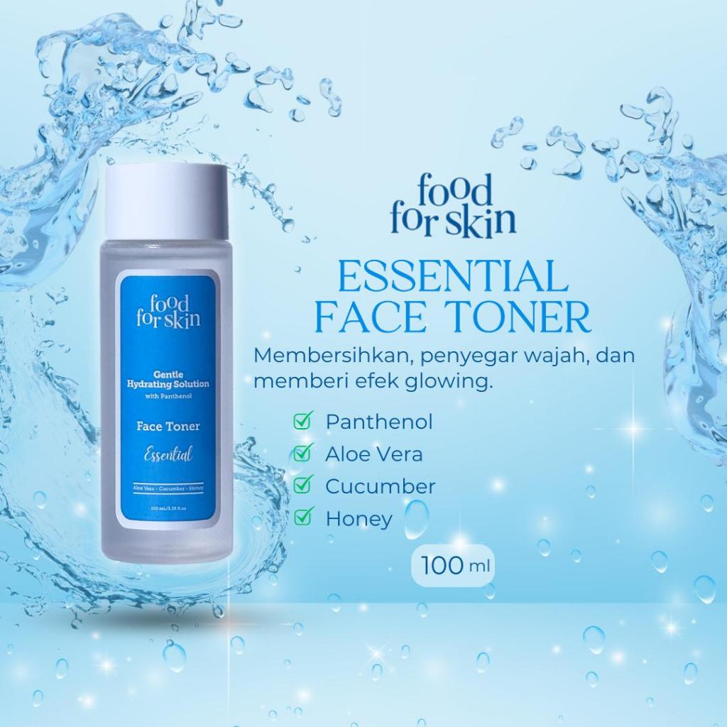 Jual Lenka - Food For Skin Essential Face Toner 95ml - Extract Toner ...