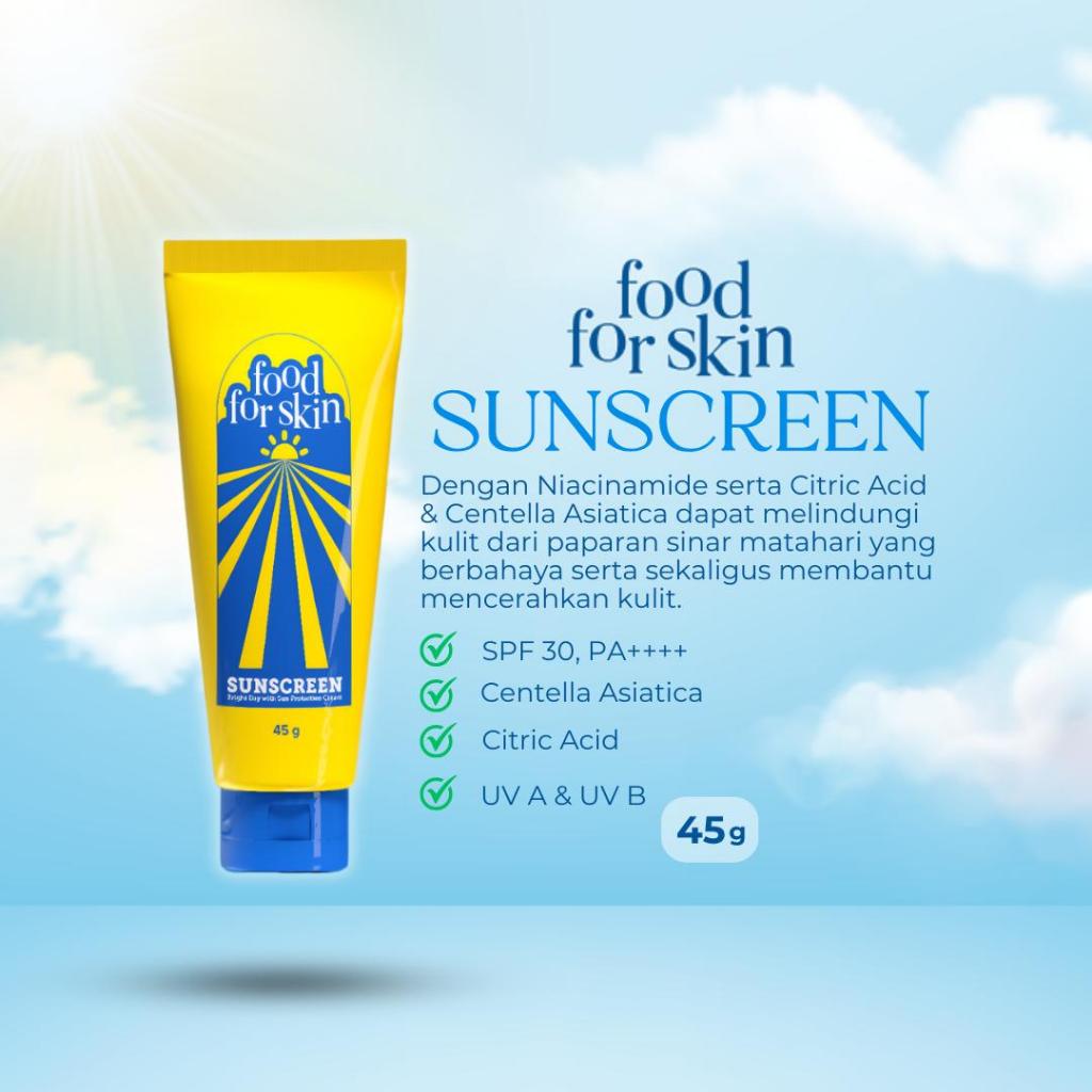 Jual Lenka - Food For Skin Sunscreen - 45g Skin Protection Cream with ...
