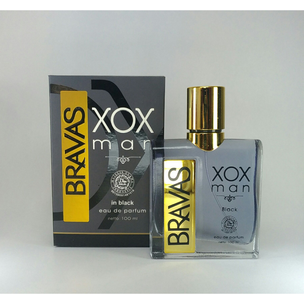 Jual Bravas XOX Man Black EDP Parfum Pria 100ml | Shopee Indonesia