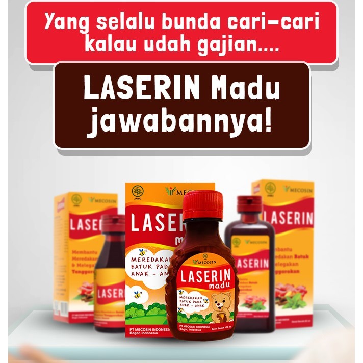 Jual LASERIN MADU - OBAT BATUK ANAK DAN MASUK ANGIN | Shopee Indonesia