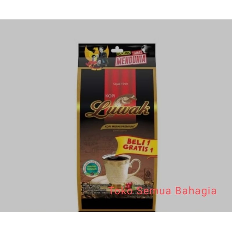 Jual luwak kopi bubuk murni premium (perpack isi 2) 110g+110g | Shopee Indonesia