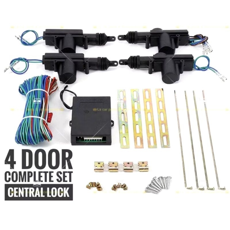 Jual Central Door Lock System sentral lok Central Lock 4 pintu ...