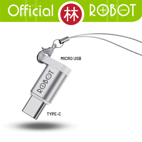 Jual Robot RT-OTG02 OTG Type-C To Micro USB Small & Portable Adapter ...