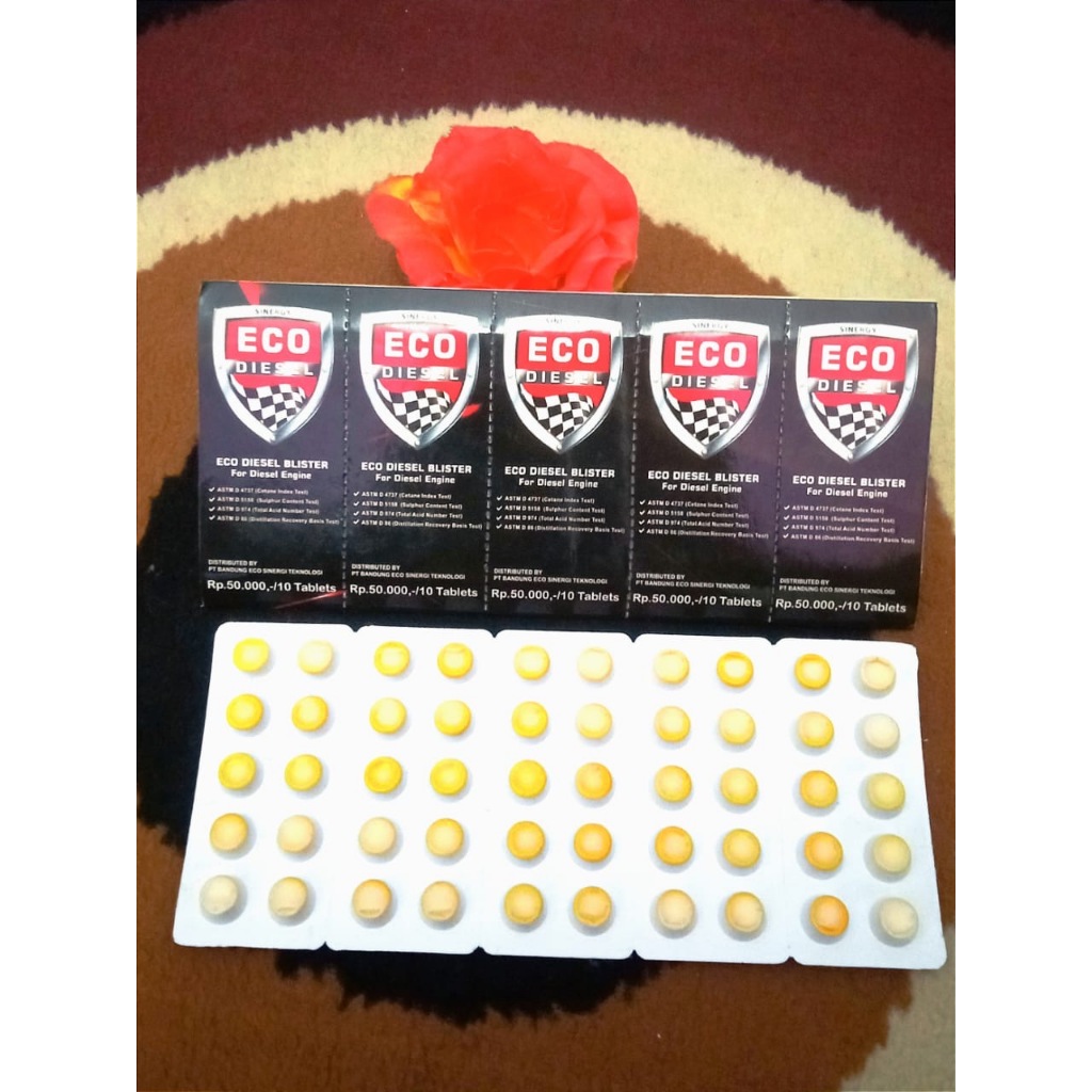 Jual Eco Racing Diesel 1 Blister Isi 50 Penghemat BBM - Eco Diesel ...