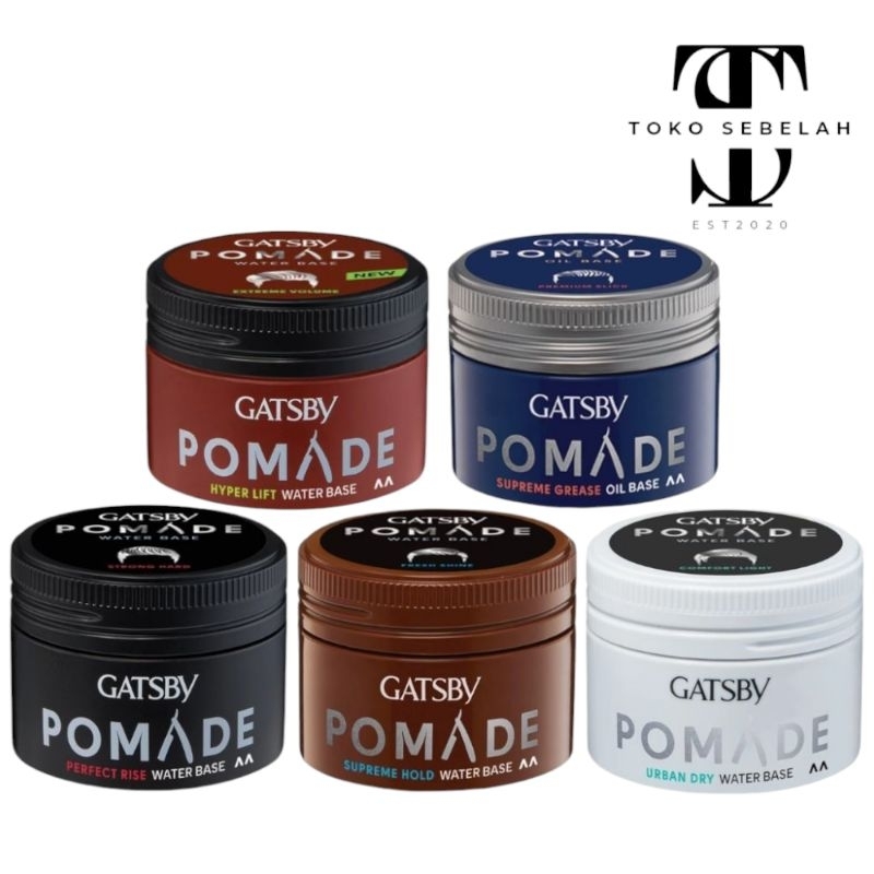 Jual Gatsby Hair Styling Pomade 75g & 80g | Shopee Indonesia