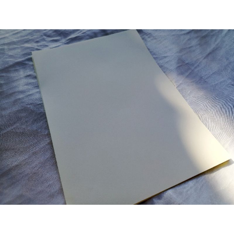 Jual Kertas Sticker HVS A4 Doff Isi 50 Lembar | Kertas Sticker Inkjet ...