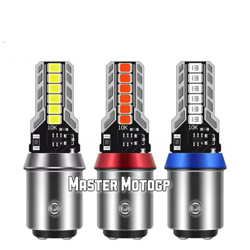 Jual lampu led 1156 12smd 2835 led bayonet stop bholam stop LED 12 mata DC TSS Lampu stop LED 12 ...