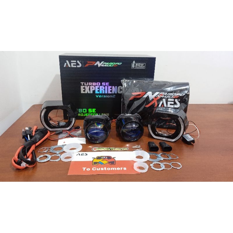 Jual PAKETAN BILED PROJECTOR BIL LASER BILED AES TURBO EXPERIENCE V2 2 ...