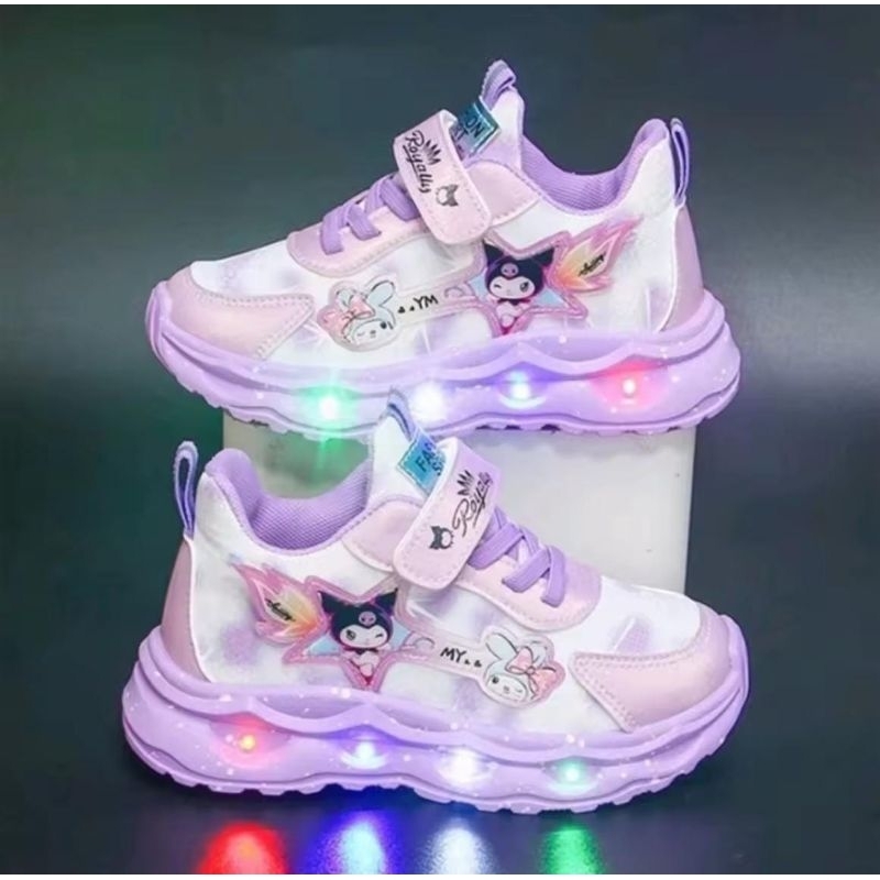 Jual Varian Sepatu Led Princess Royal Melody anak Morif Kartun | Shopee ...