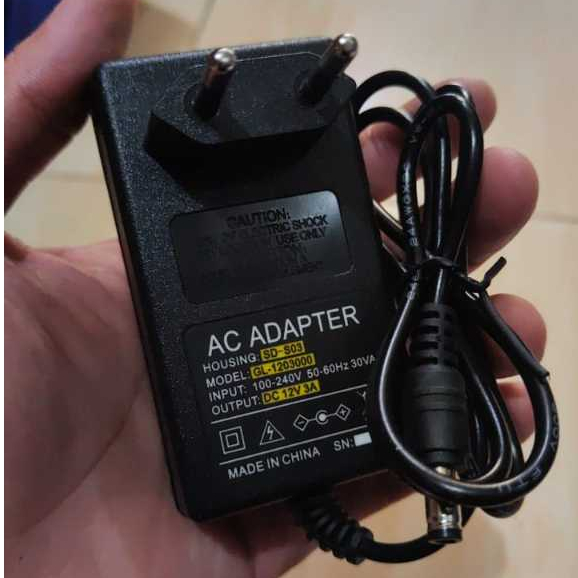 Jual Adaptor / Adapter Listrik Anyvision 12V - 3A ( 5.5 x 2.5mm ...