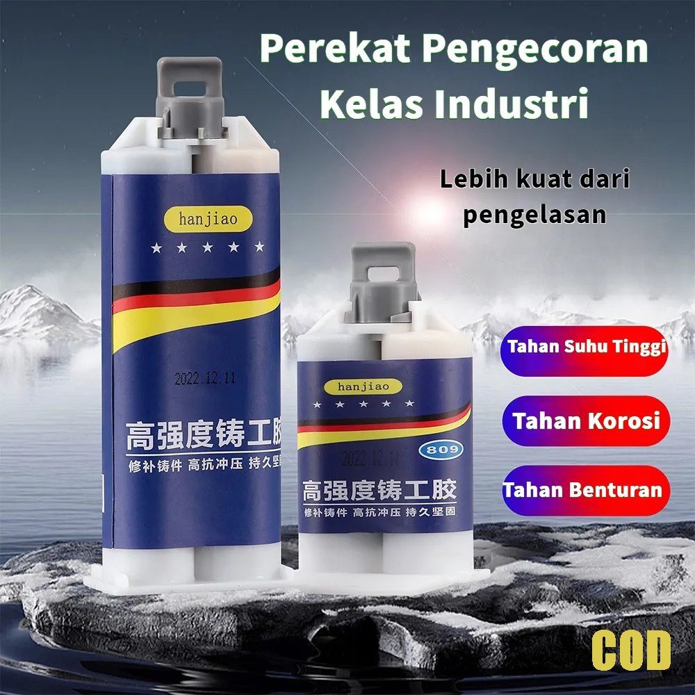 Jual Lem Logam Epoksi Tipe AB Besi/Lem Super Tahan Panas/Lem Pengikat ...