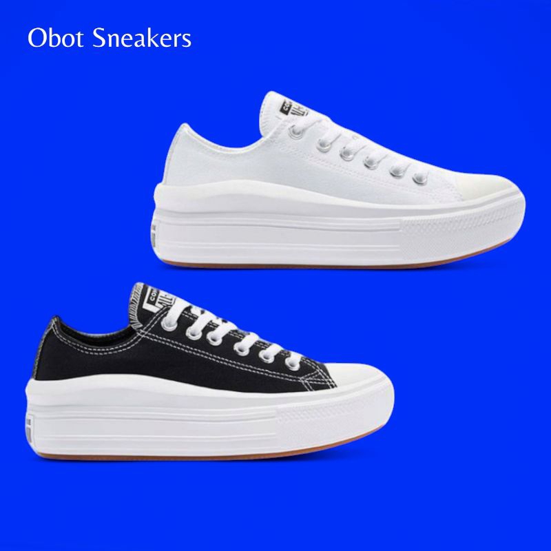 Jual Converse Chuck Taylor All Star Move Ox Black White | Shopee Indonesia