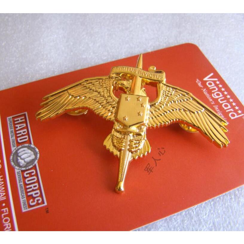 Jual Marine Corps USMC MARSOC Wings Badge Pin US Marine Raider Lencana ...