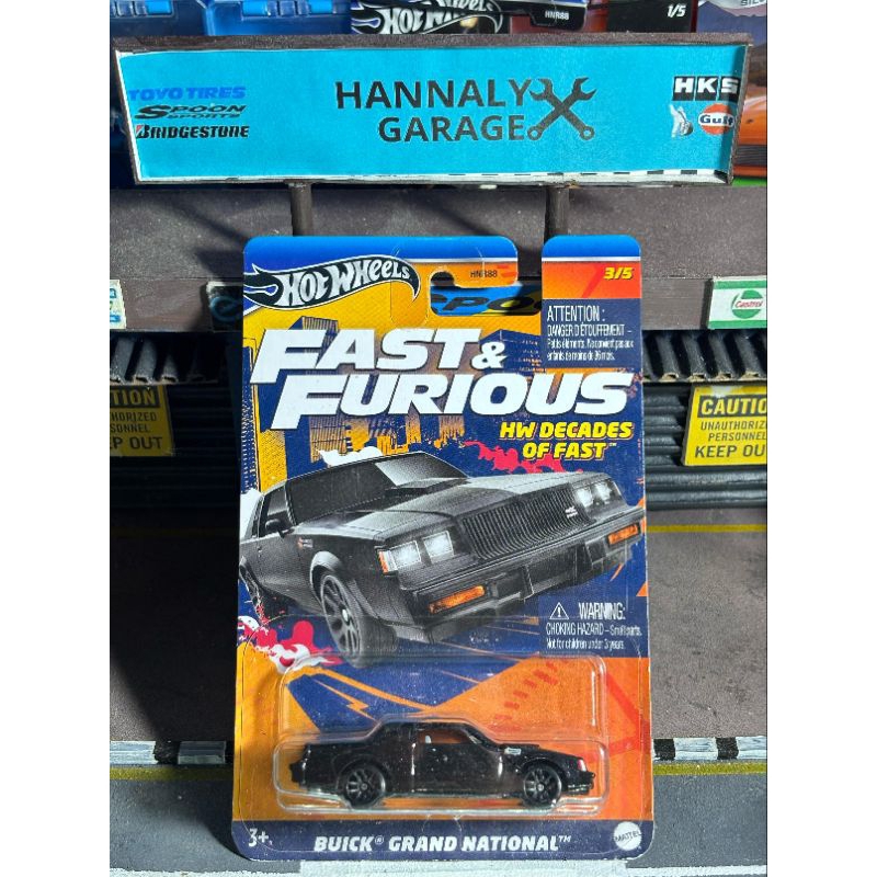 Jual Hotwheels Buick Grand National Fast & Furious Decades of Fast ...