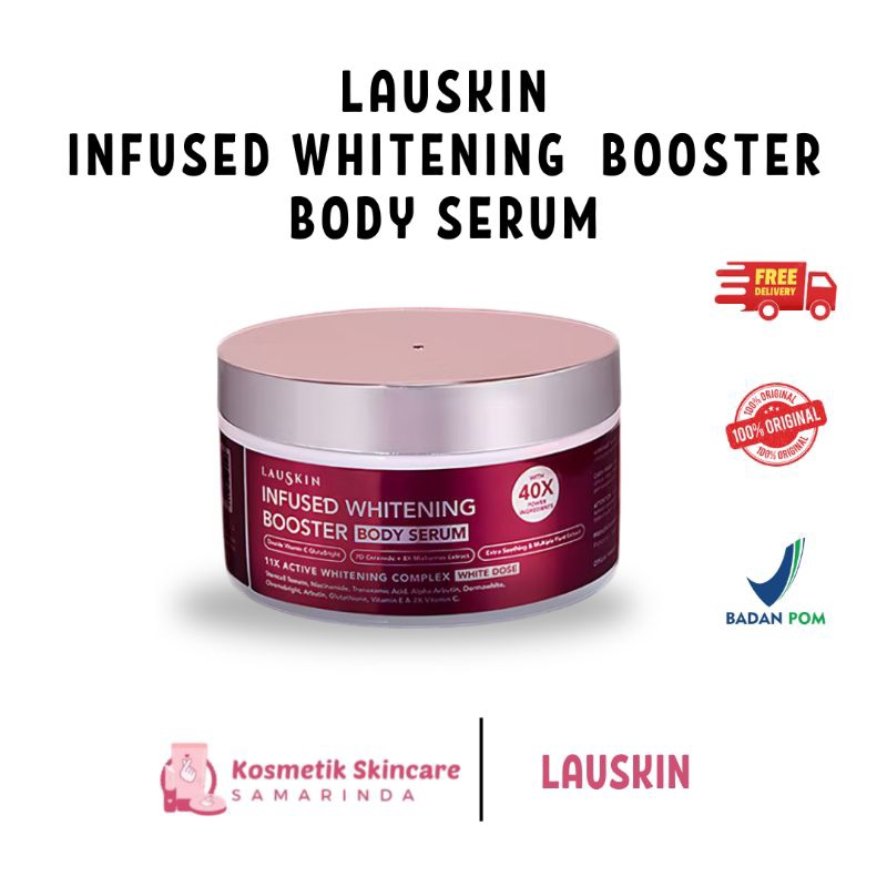 Jual Lauskin Infused Whitening Booster Body Serum Laushine | Shopee ...