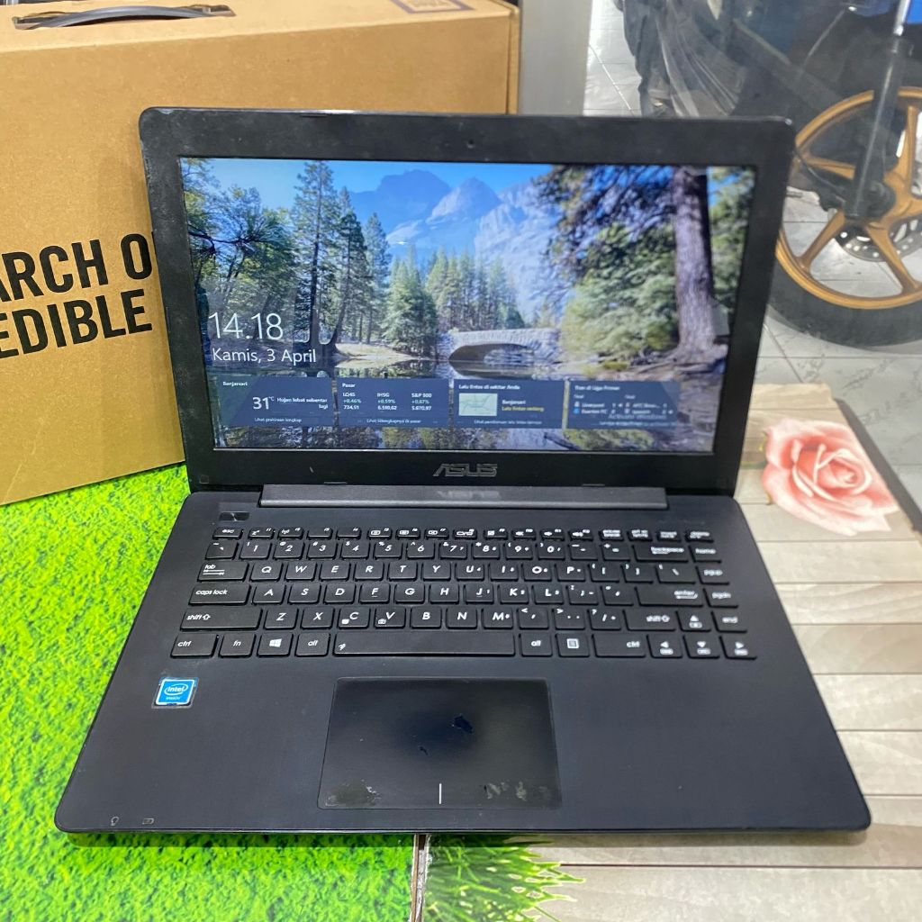 Jual Asus X453S Black Celeron N3050 4GB 500GB 14" HD Windows 10 (2nd ...