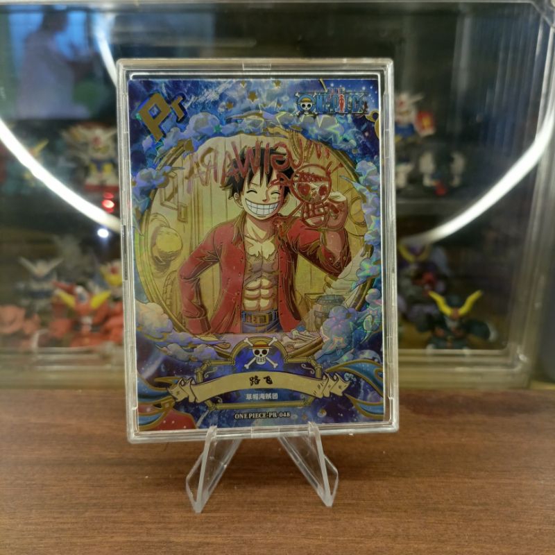 Jual Holo Card orginal Monkey D. Luffy ONE PIECE PR Goddess Story ACG ...