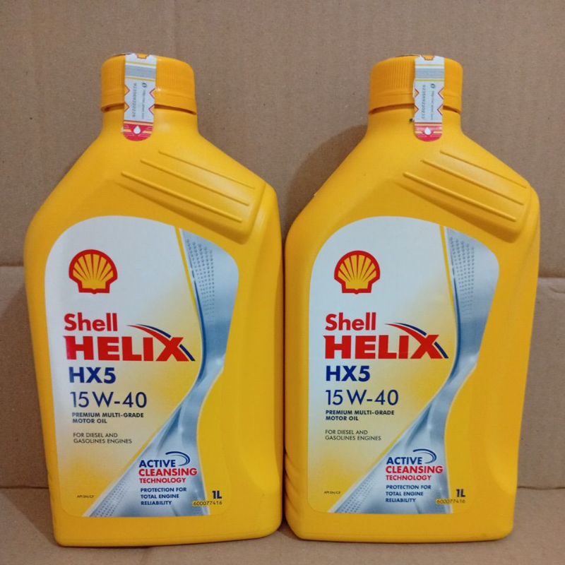Jual Oli shell helix 1liter oli mesin hx5 1L pelumas oli mesin shell ...