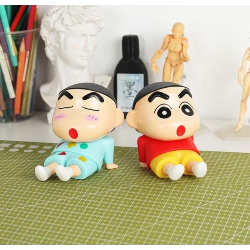 Jual Stand Holder HP Crayon Shinchan Figure Toys Crayon Shinchan Pajangan Meja Lucu / Figure ...