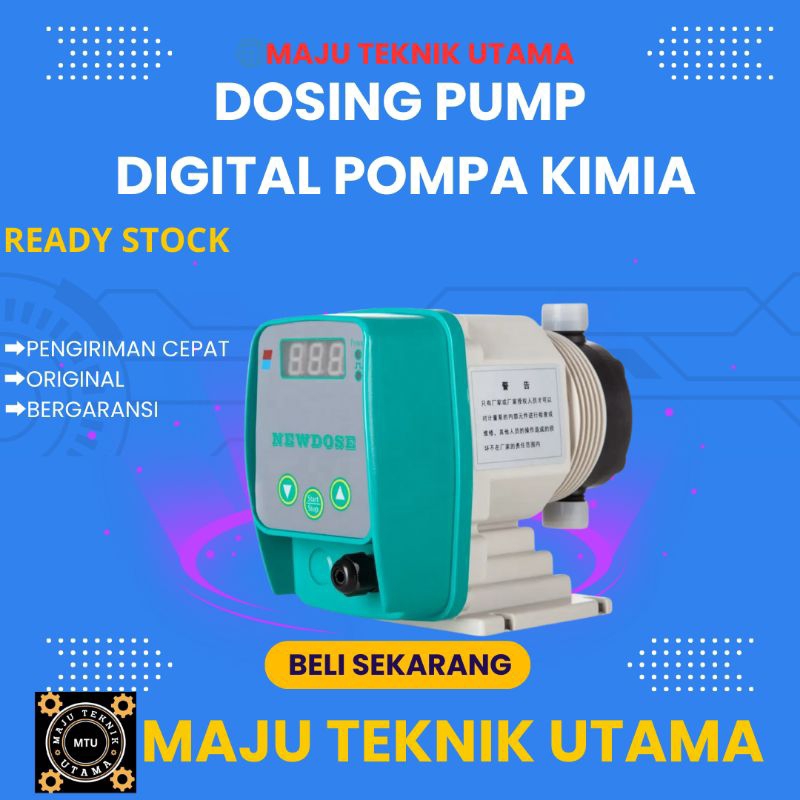 Jual Dosing Pump 12 Lph Newdose Digital Pompa Kimia | Shopee Indonesia