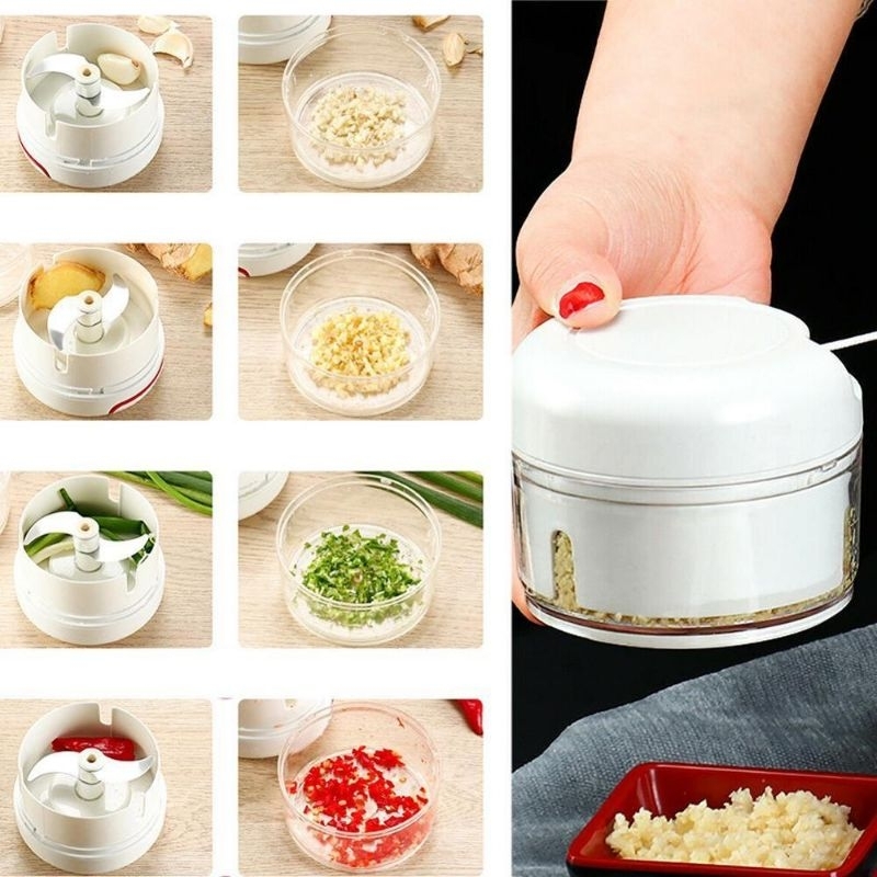 Jual Mini Food Chopper / Blender Tarik Tangan Manual Mini Speedy ...