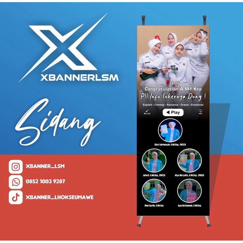 Jual Desain Xbanner Sidang/Wisuda | Template File CDR CorelDraw ...