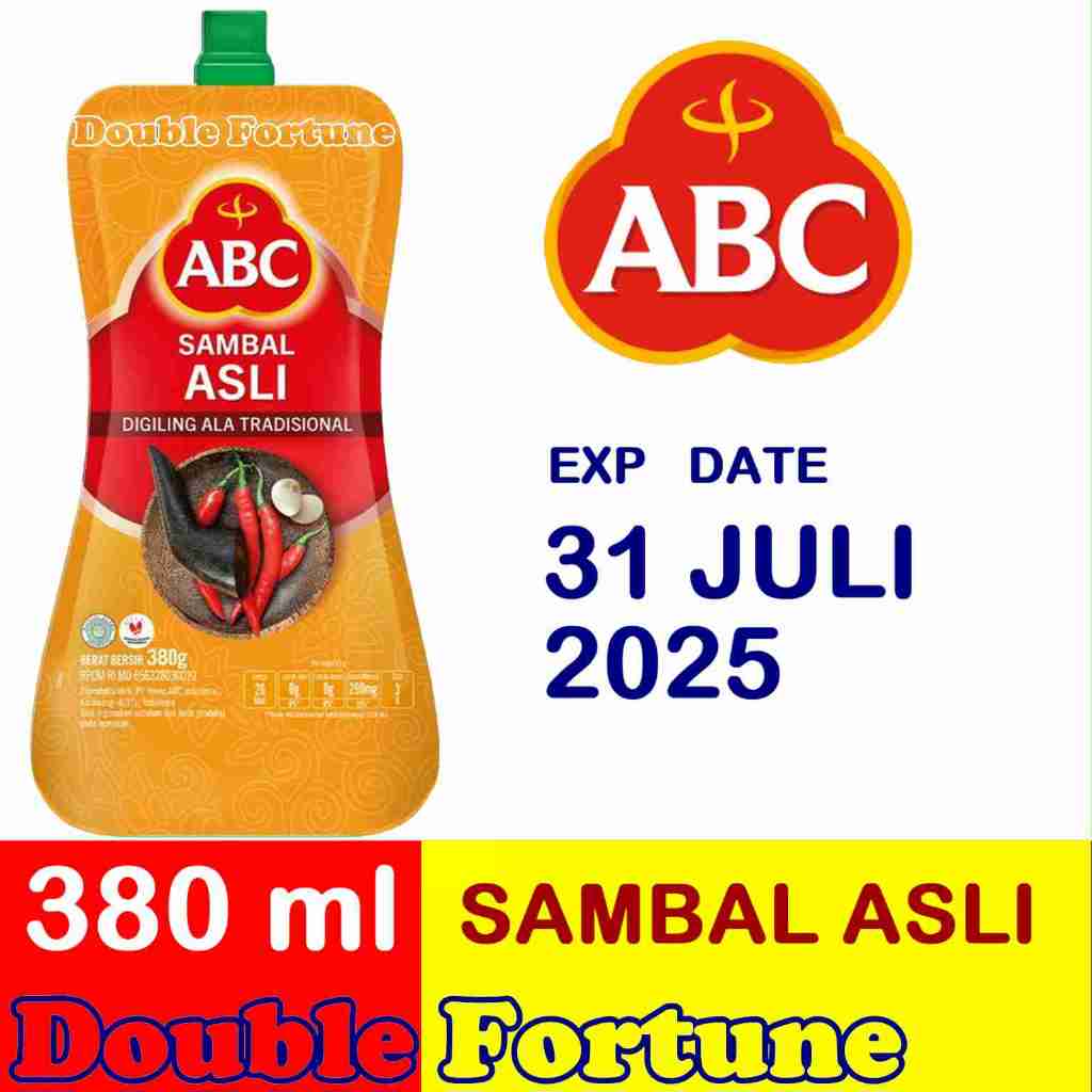 Jual SAUS SAMBAL ASLI ABC POUCH UKURAN 380g . | Shopee Indonesia