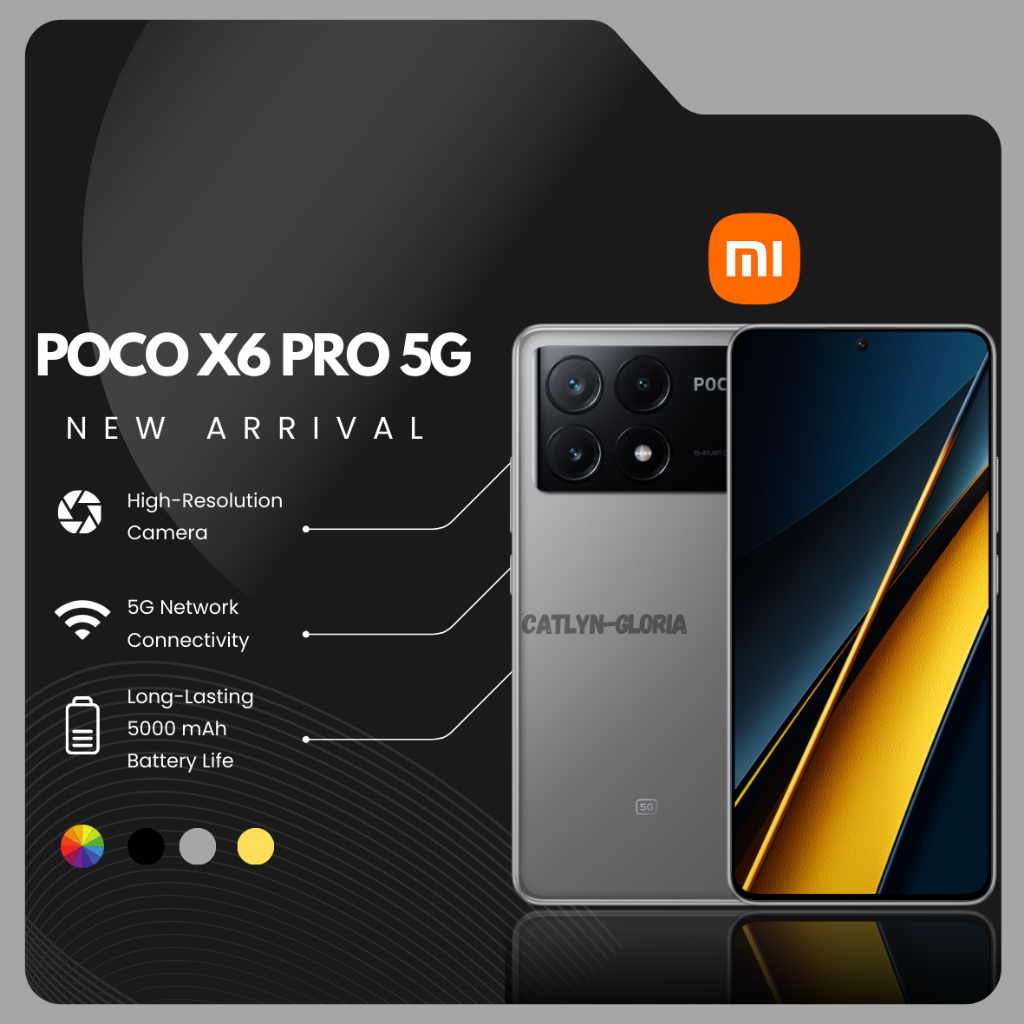 Jual POCO X6 PRO 5G 12GB + 512GB Garansi resmi xiaomi dimensity 8300 ultra | Shopee Indonesia