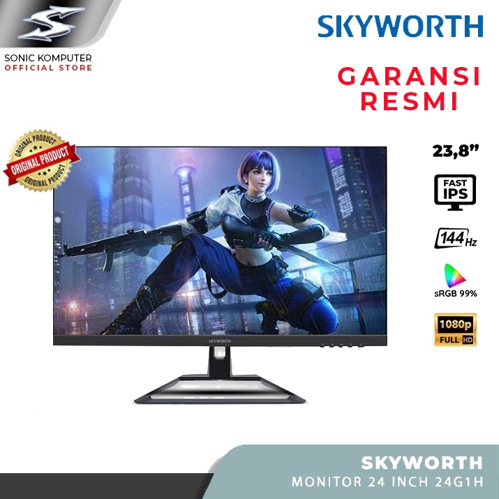 Jual Skyworth 24G1H 144hz FHD Monitor Gaming 24 inch 144 hz | Shopee ...