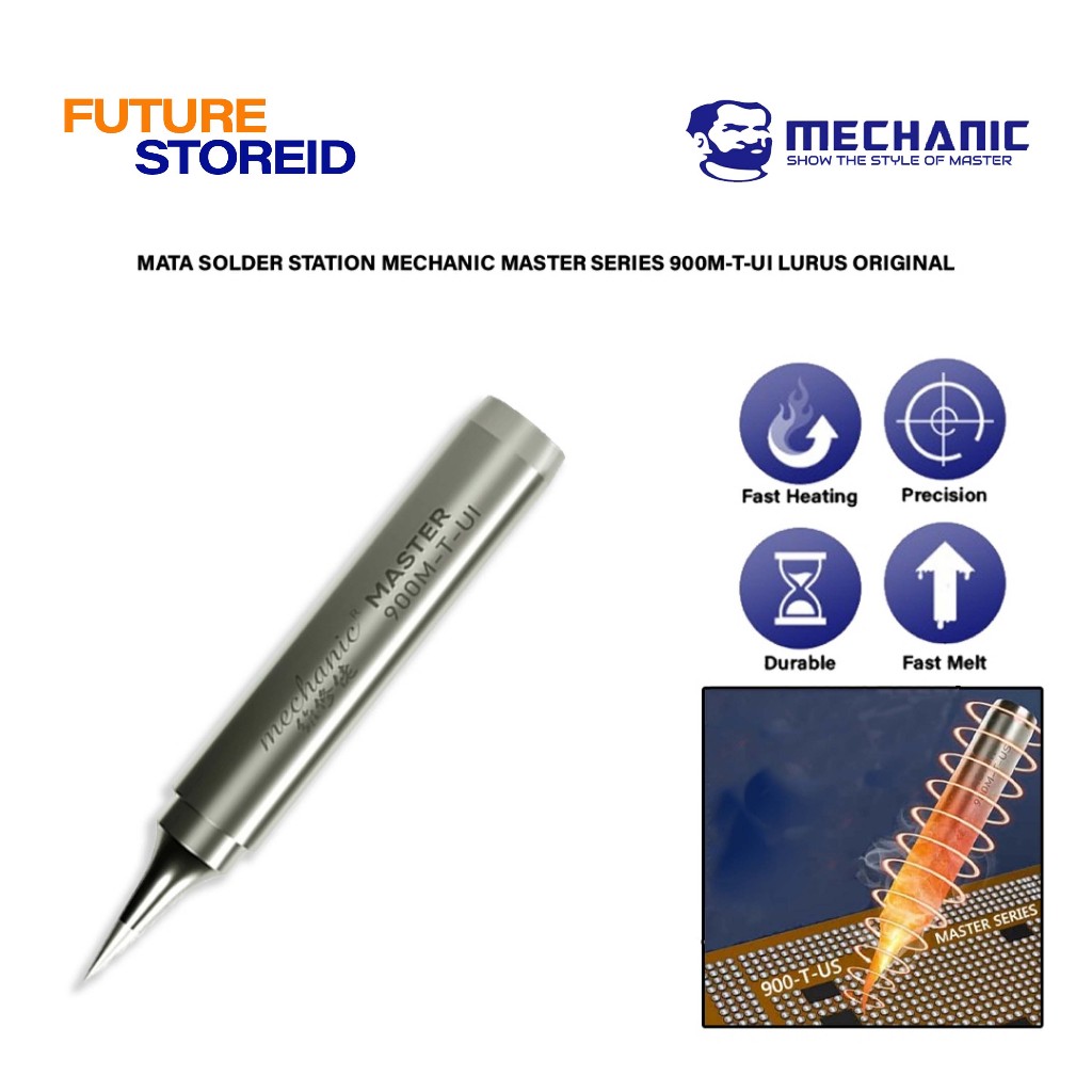 Jual MECHANIC MASTER SERIES 900M-T-UI MATA SOLDER STATION SOLDERING IRON TIP BENGKOK ORIGINAL ...