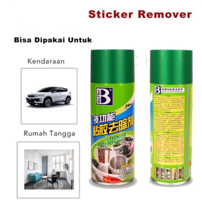 Jual STICKER REMOVER SPRAY MAGIC PENGHAPUS BEKAS CAT PENGHILANG STICKER ...