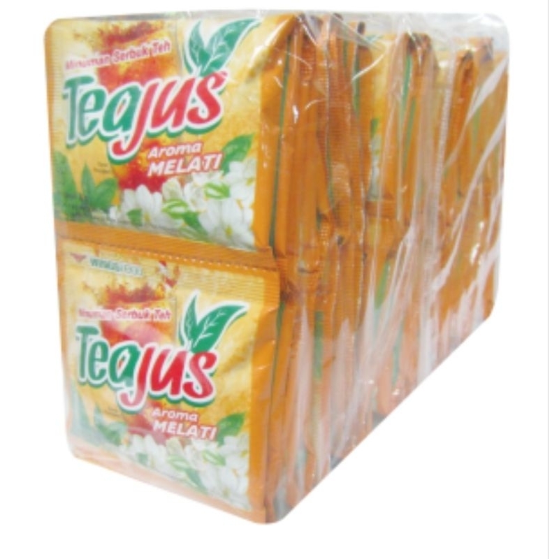 Jual tea jus aneka rasa melati. apel. dan gula batu 60x6g. | Shopee ...