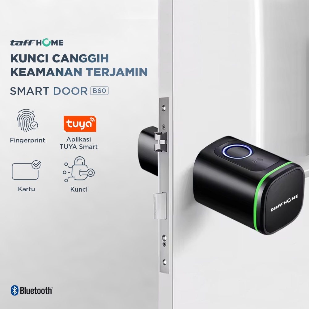 Jual Anak Kunci Smart Door Lock Fingerprint Password Kartu Card Pintu ...