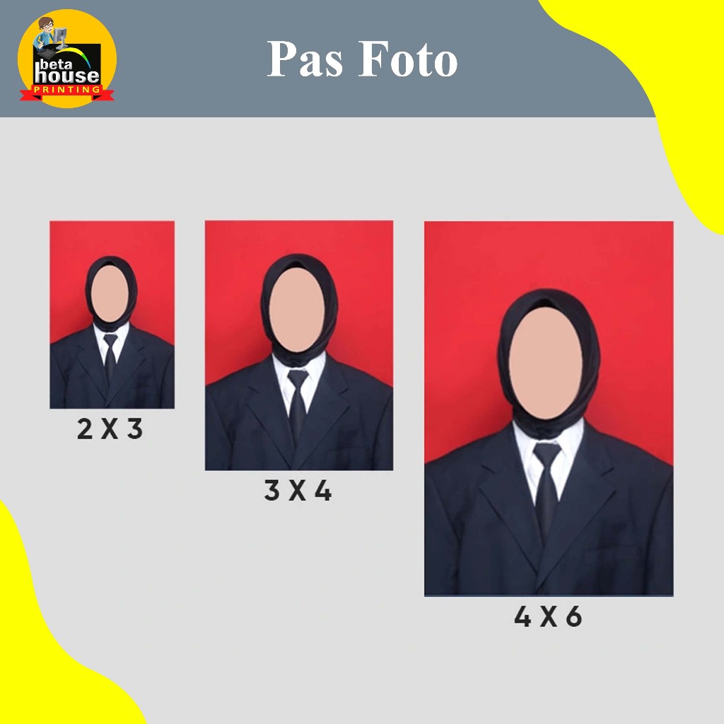 Jual Cetak Pas Foto 3x4 | Shopee Indonesia