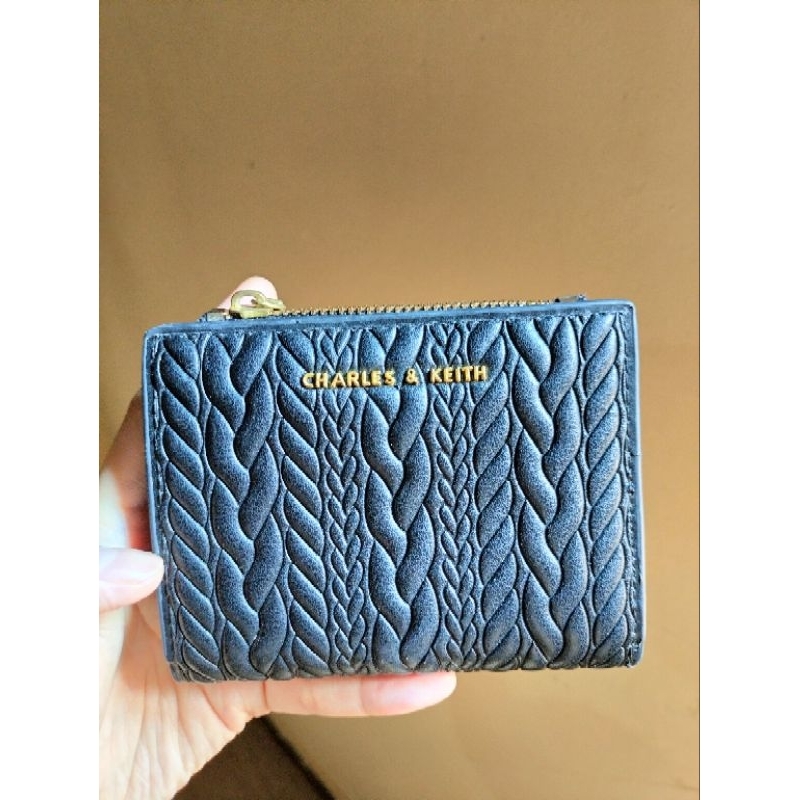 Jual dompet Charles& Keith hitam | Shopee Indonesia