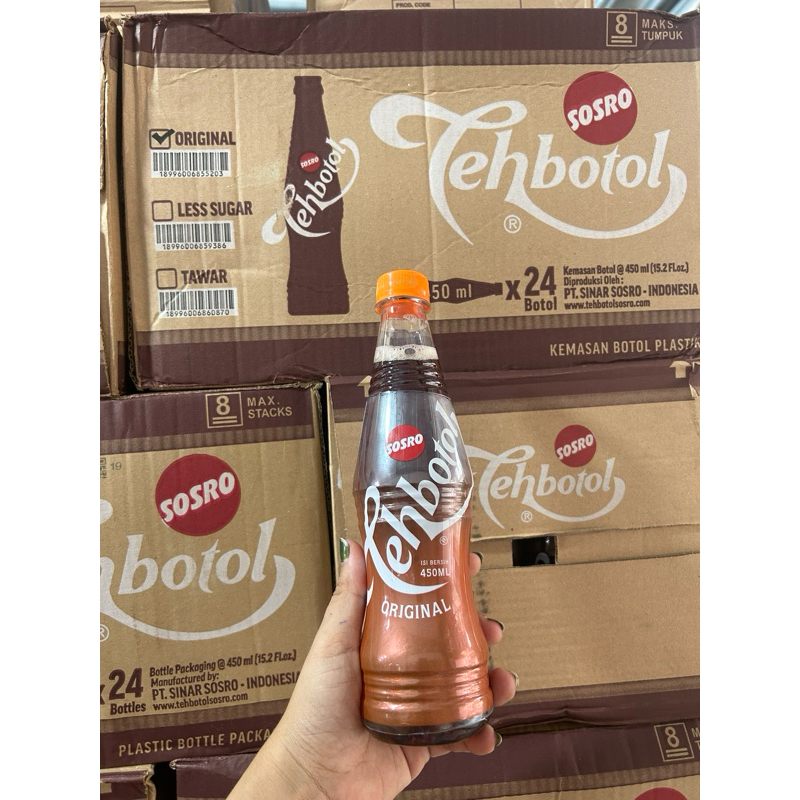 Jual Teh Botol Sosro 450Ml | Shopee Indonesia