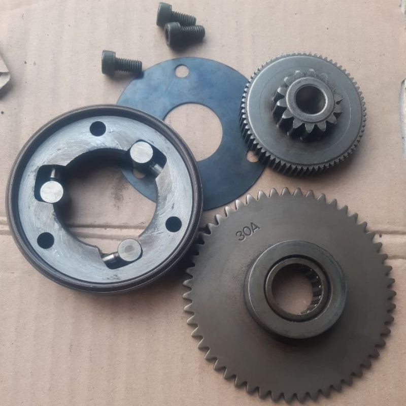 Jual One Wan Way Dobel Starter Gigi Stater Smash 110 Old New Shogun 110 ...
