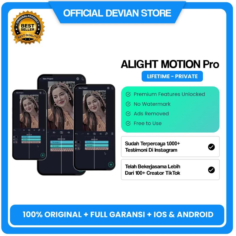 Jual Alightmotion Lifetime Shopee Indonesia