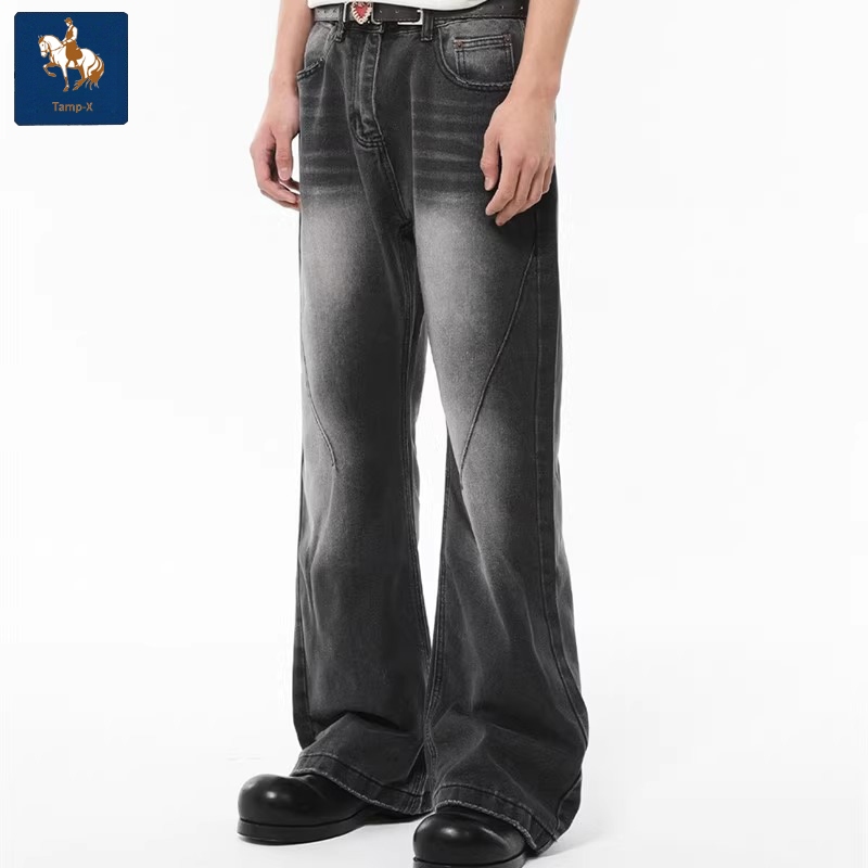Jual Tamp-X Oversize Cutbray Celana Jeans Pria Baggy Skena Denim ...