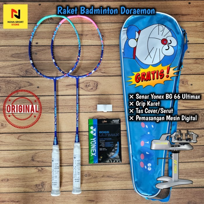 Jual Raket Badminton Doraemon Spesial | Shopee Indonesia
