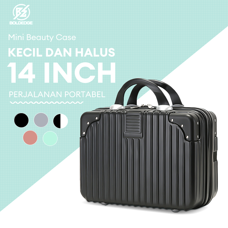 Jual BoldEdge Tas Koper Makeup 14 Inch Mini Travel Ringan Anti Air ...