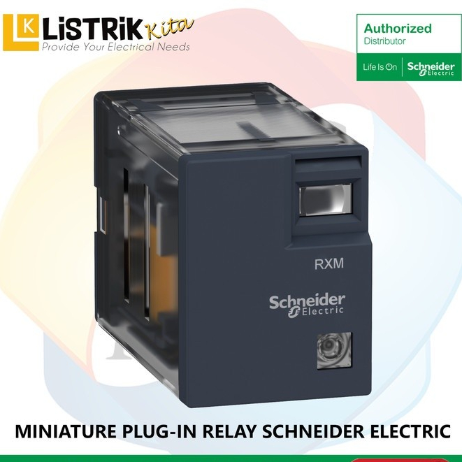 Jual Schneider Plug-In Relay Zelio Rxm2L-4 C/O - 24 V Dc - 3A - RXM4LB1BD | Shopee Indonesia
