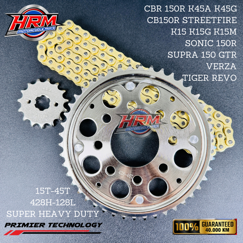 Jual GEAR SET GIR PAKET CB150 OLD CB150R STREETFIRE VERZA CBR150R K45A ...