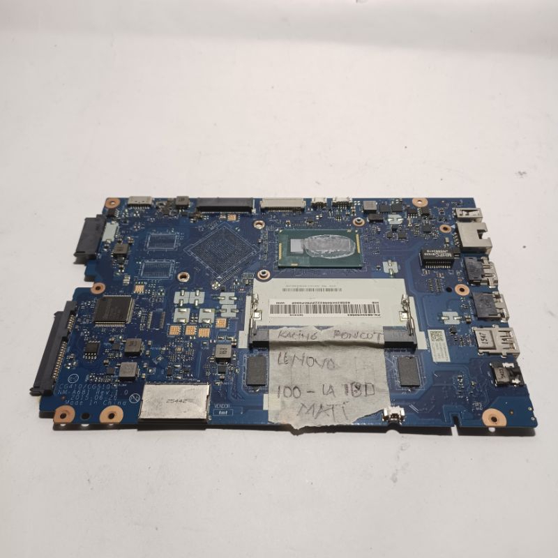 Jual Motherboard Mobo Mati Board Mainboard Laptop Lenovo ideapad 100 ...