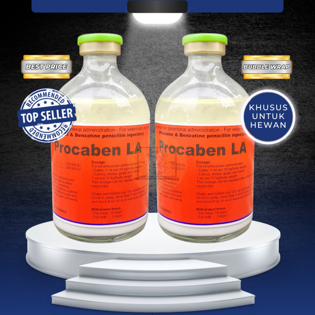 Jual PROCABEN LA 100 ML - Untuk Hewan Ternak | Shopee Indonesia